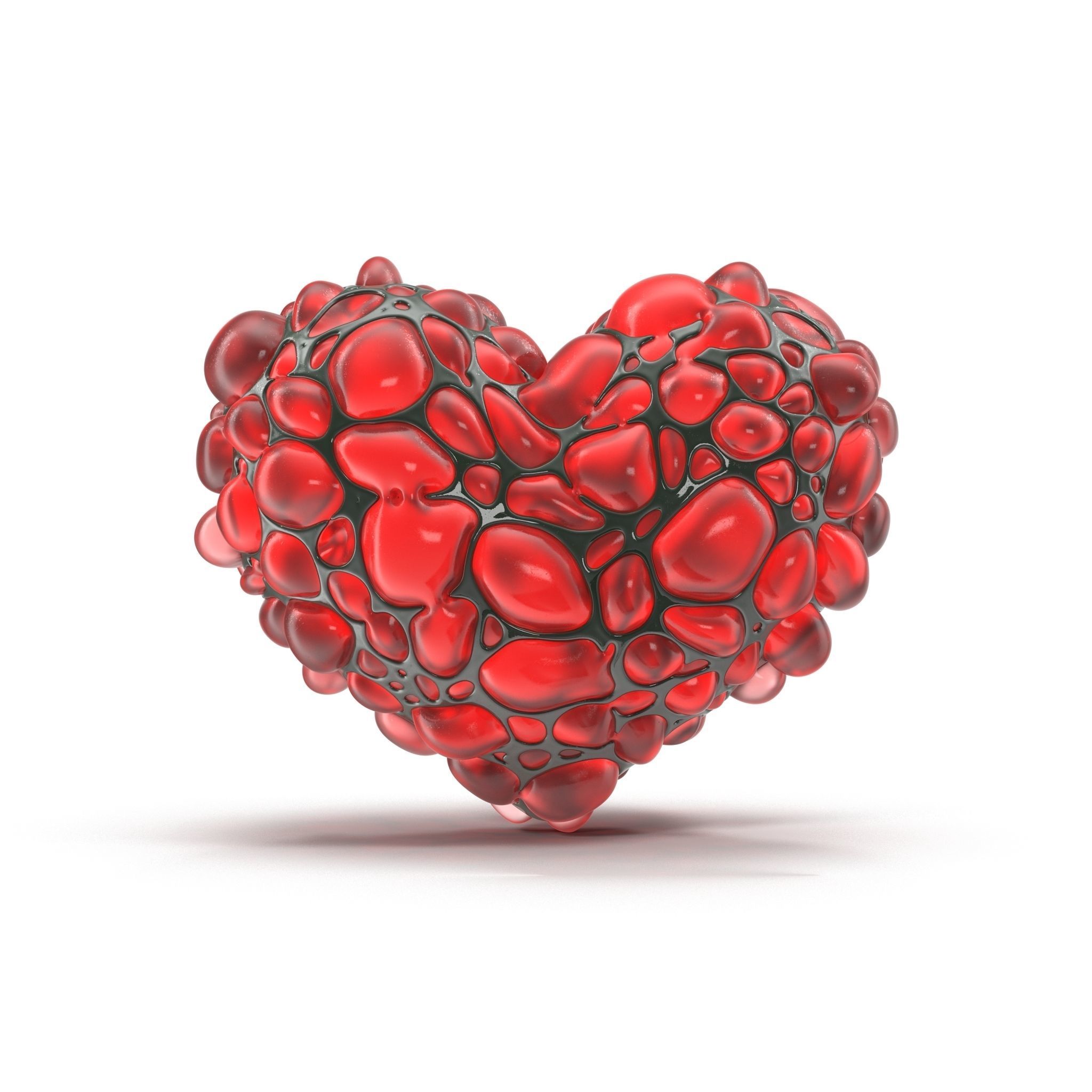 Abstract Heart 3D model animated | CGTrader