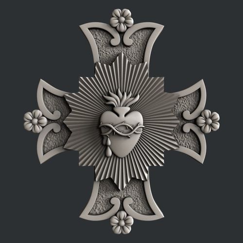 3d STL models for CNC cross 3D model | CGTrader