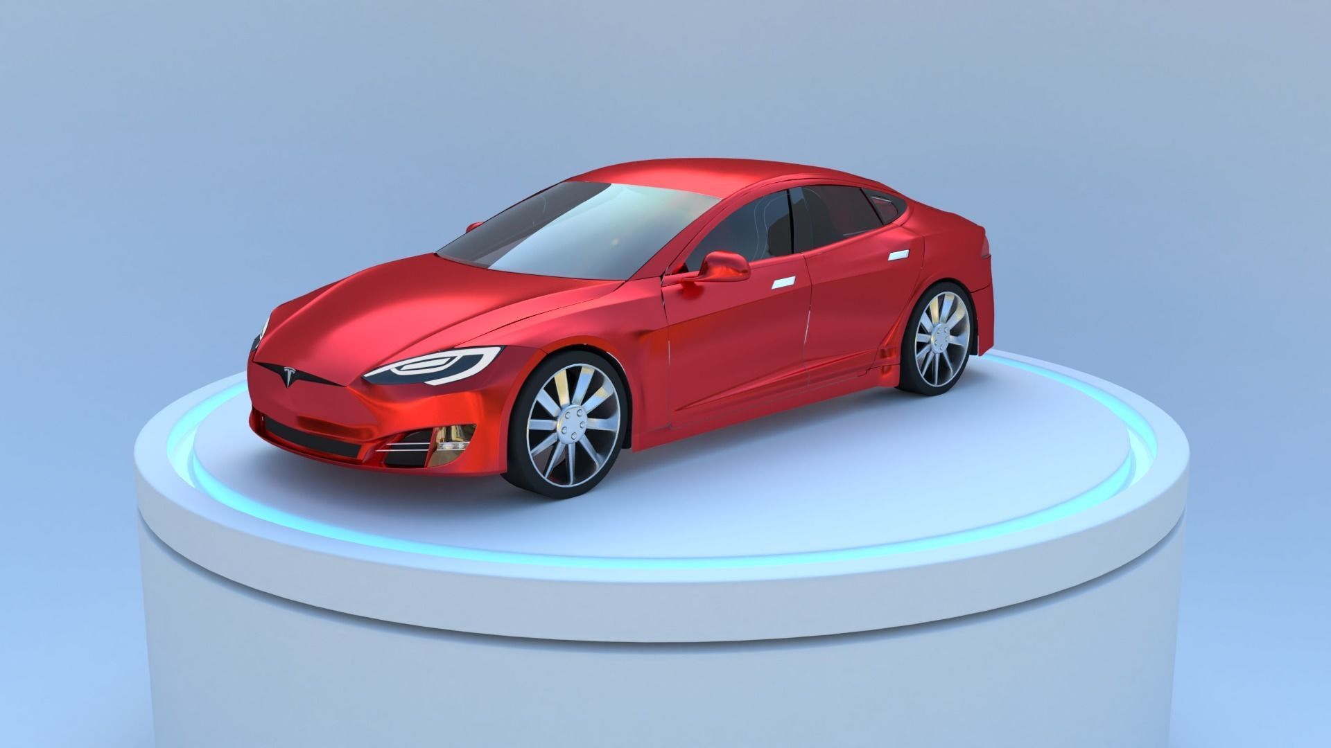3D Tesla model s | CGTrader