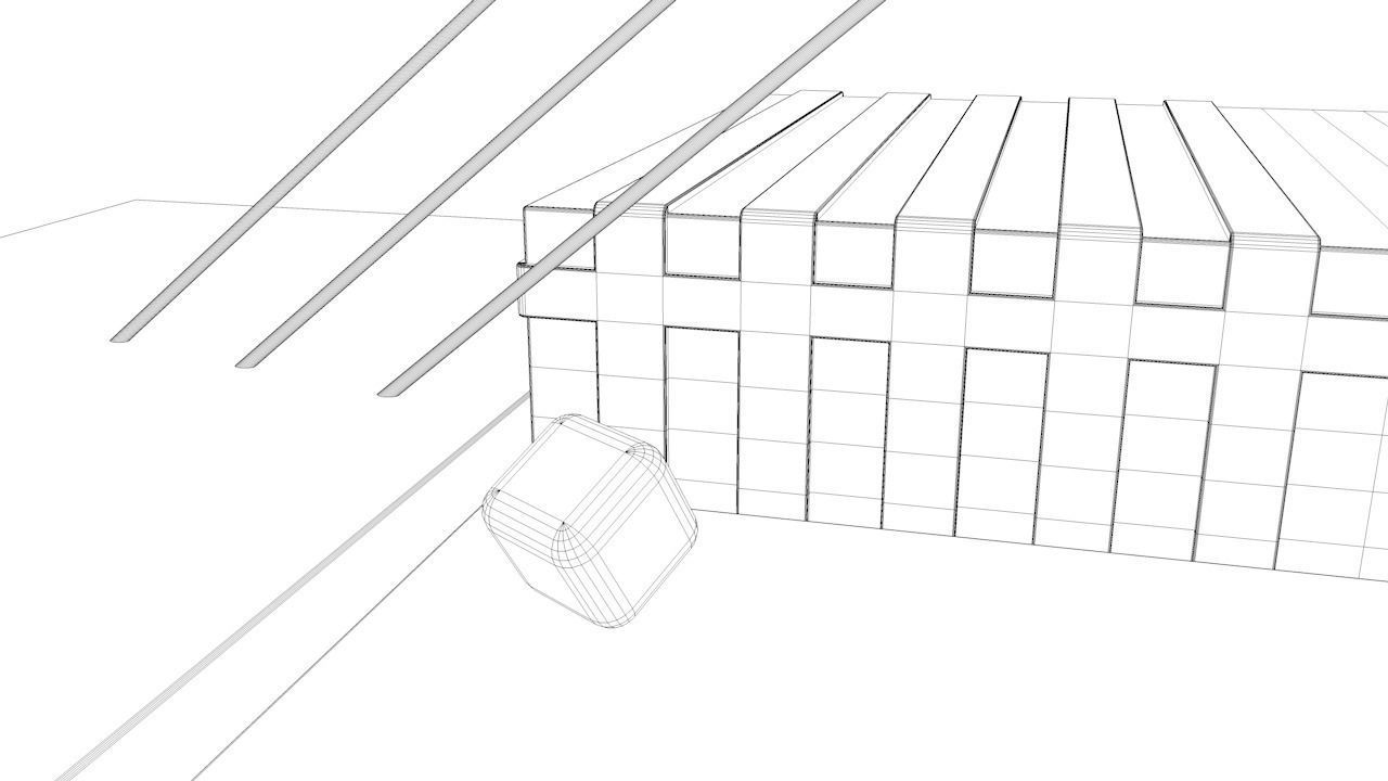 3D model jelly cube VR / AR / low-poly | CGTrader