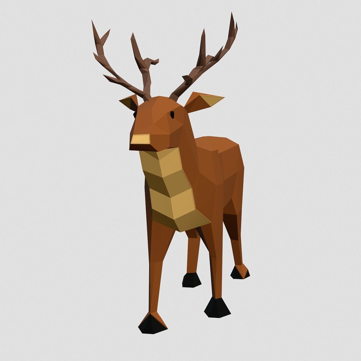 3D model LOW POLY ANIMALS VR / AR / low-poly | CGTrader