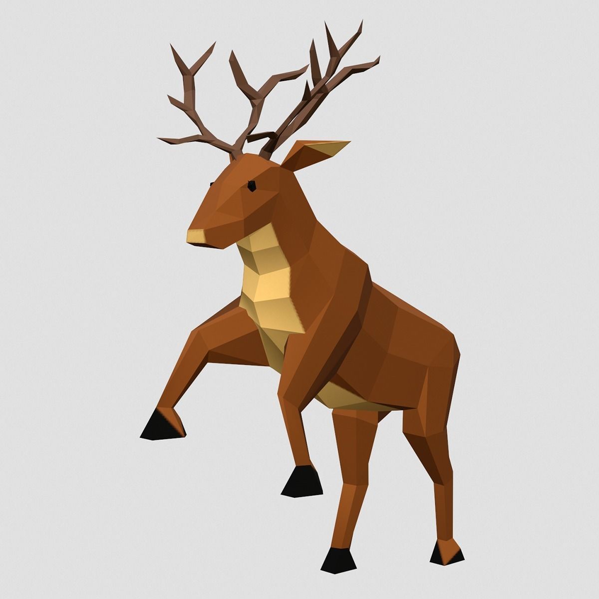 3D model LOW POLY ANIMALS VR / AR / low-poly | CGTrader
