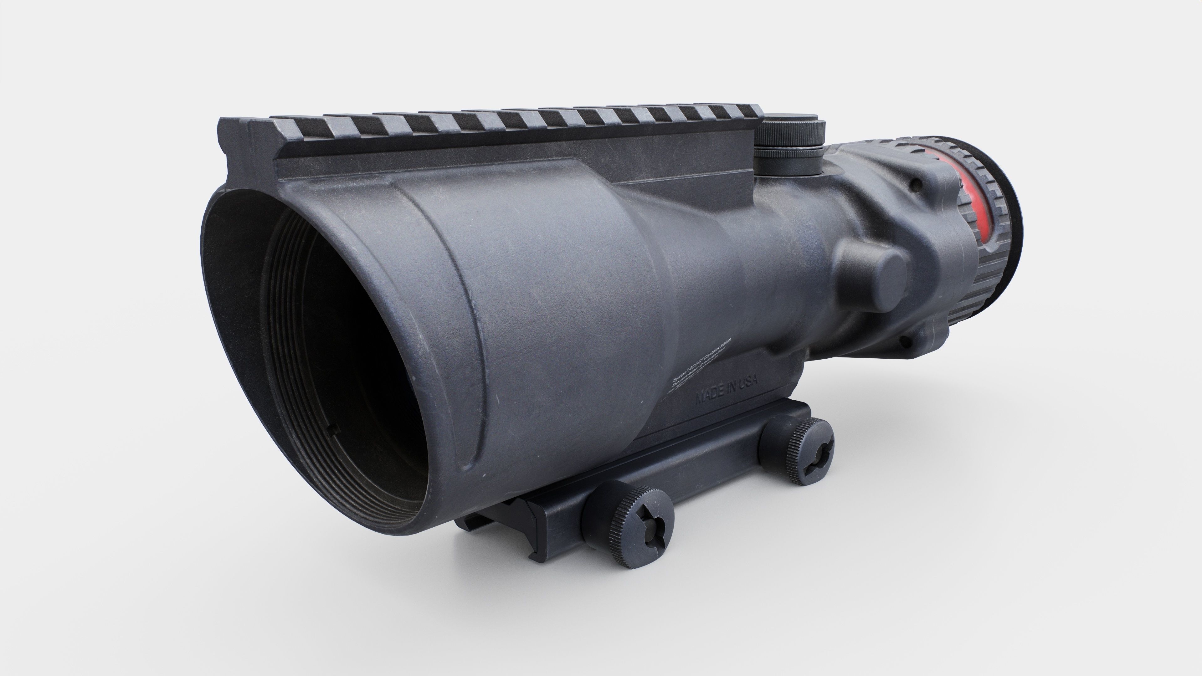 3D model Trijicon ACOG 6x48 Machine Gun Optic VR / AR / low-poly | CGTrader