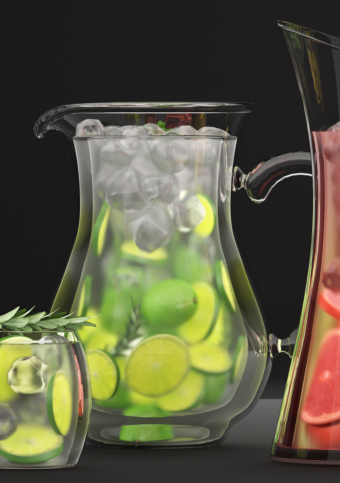Beverages Collection 3D model | CGTrader