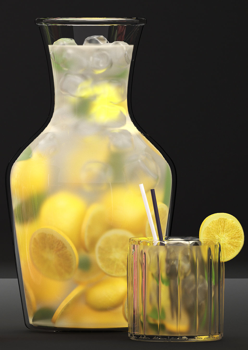 Beverages Collection 3D model | CGTrader
