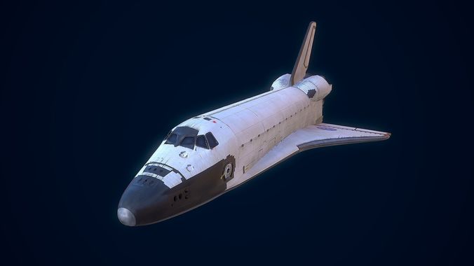 3D model Space Shuttle VR / AR / low-poly | CGTrader