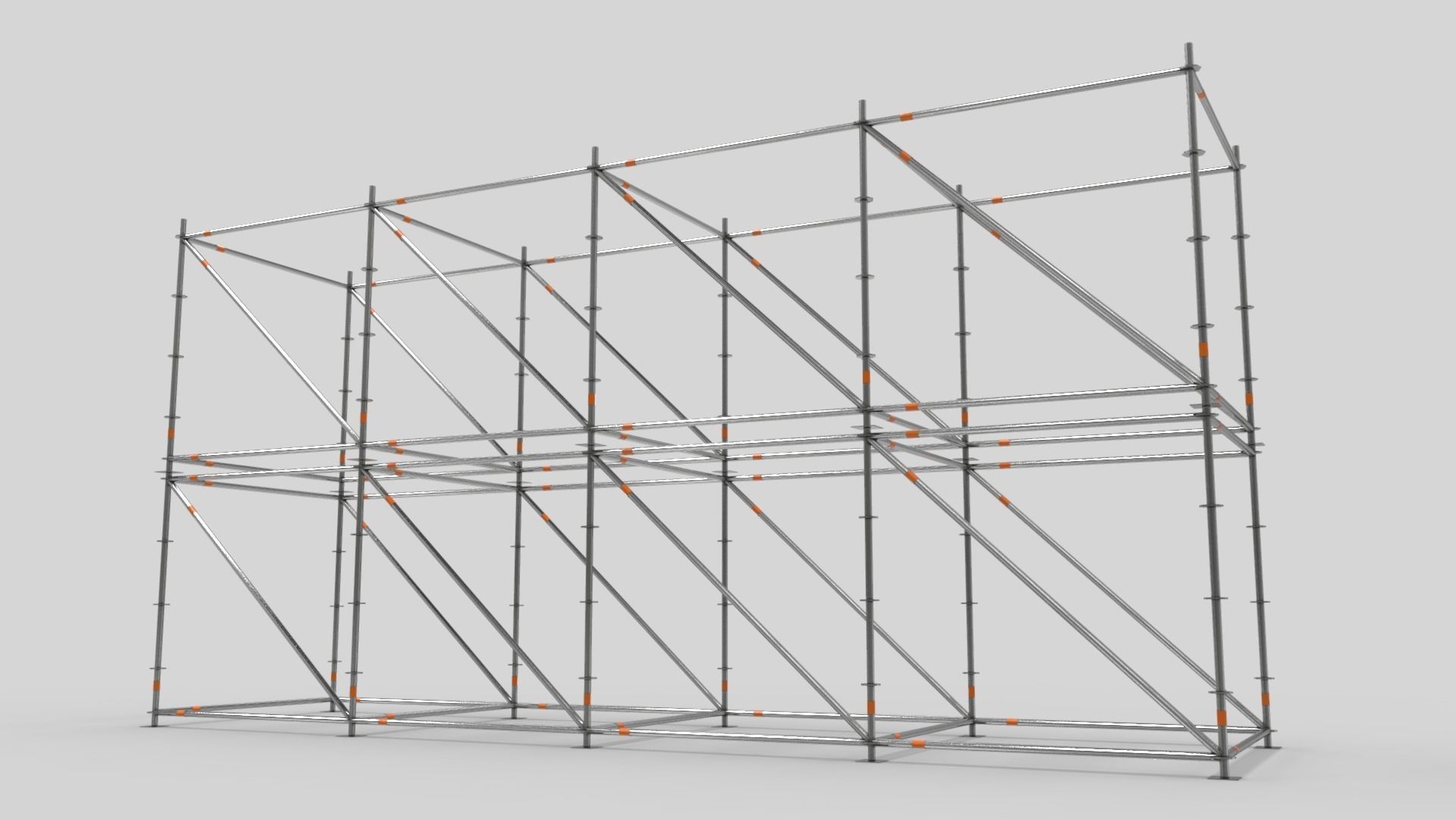 3D model Scaffold Layher Module VR / AR / low-poly | CGTrader