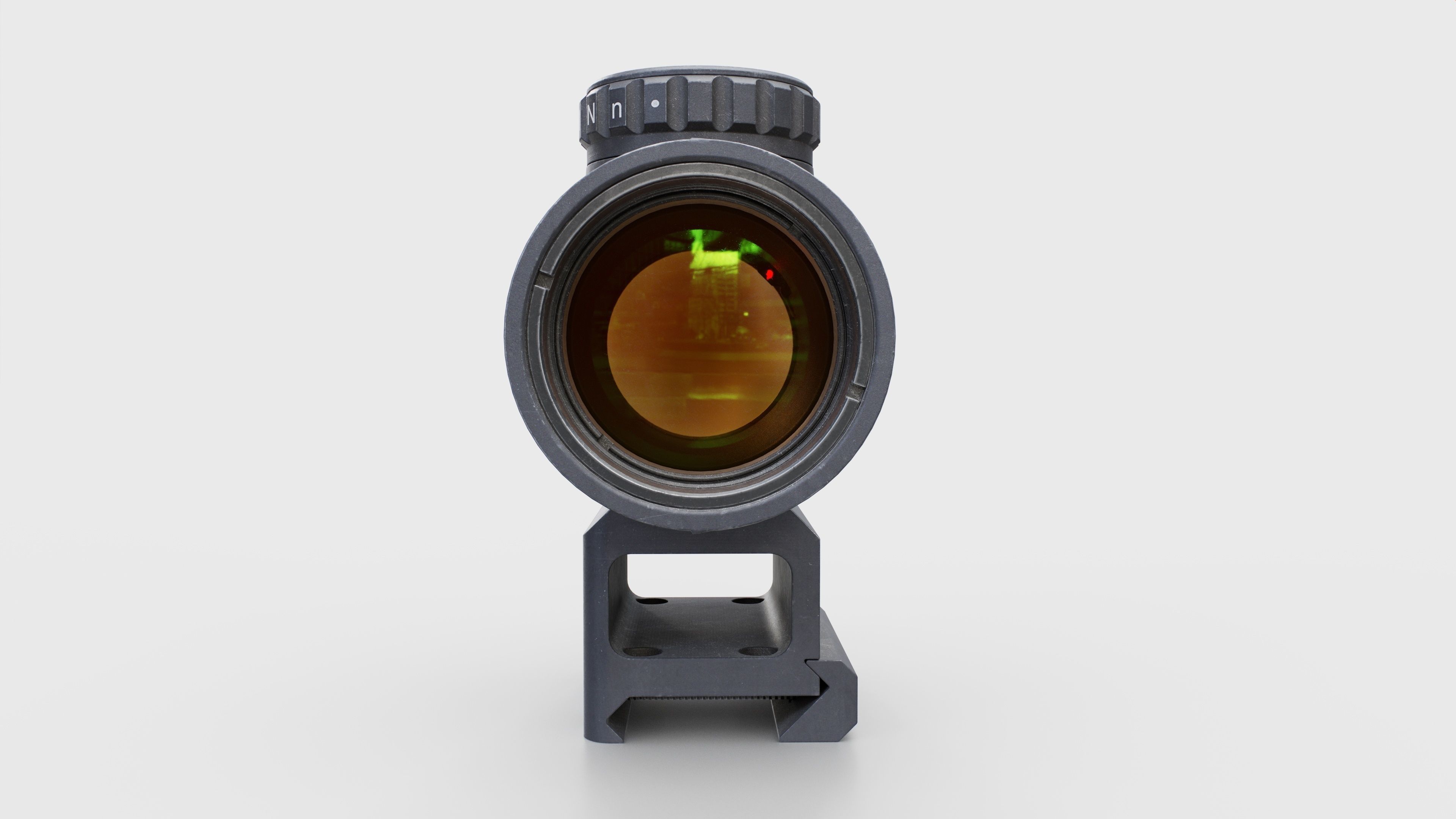 3D model Trijicon MRO Red Dot Sight VR / AR / low-poly | CGTrader