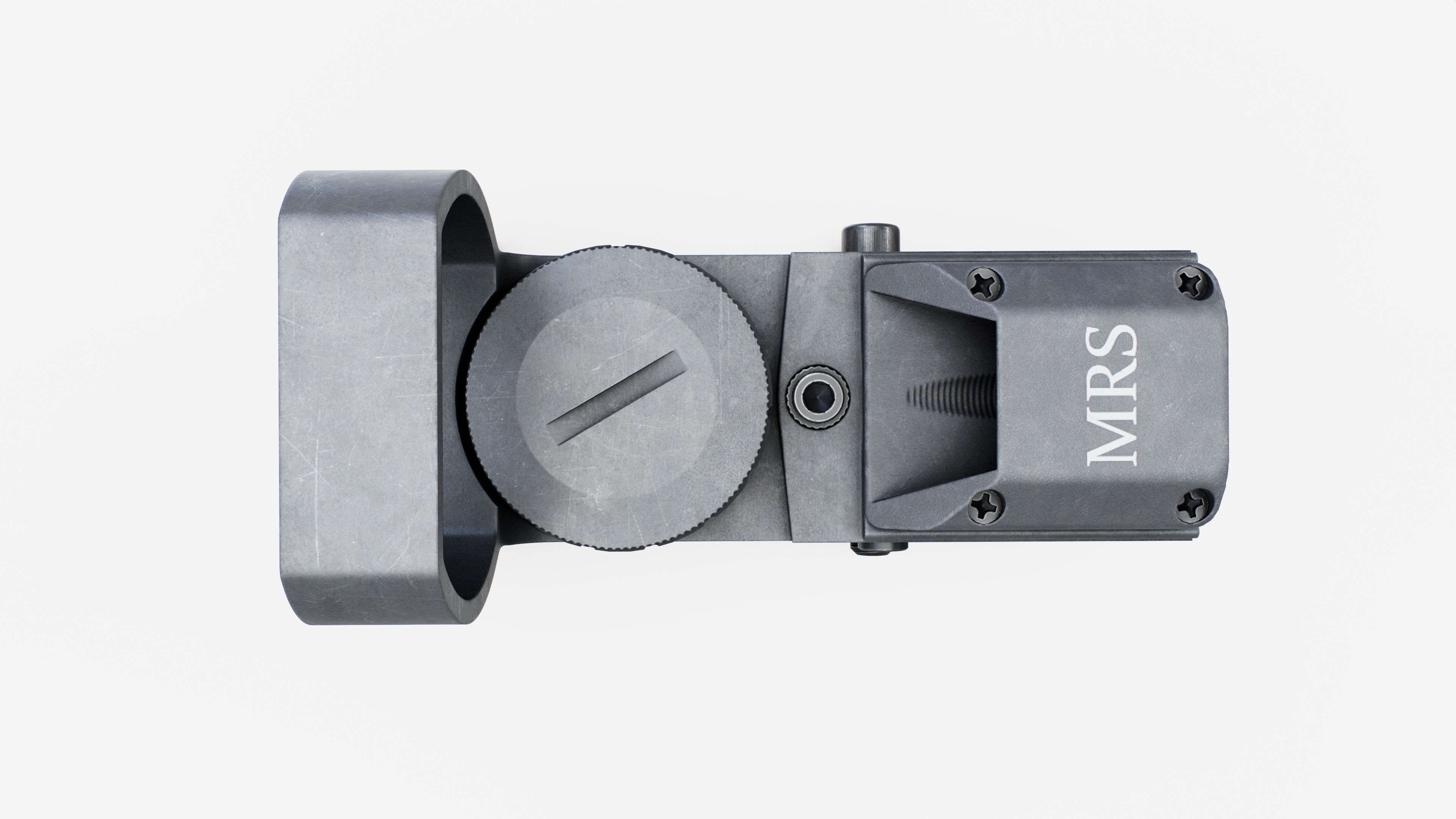 3D model Walther MRS Open Reflex Red Dot Sight VR / AR / low-poly ...