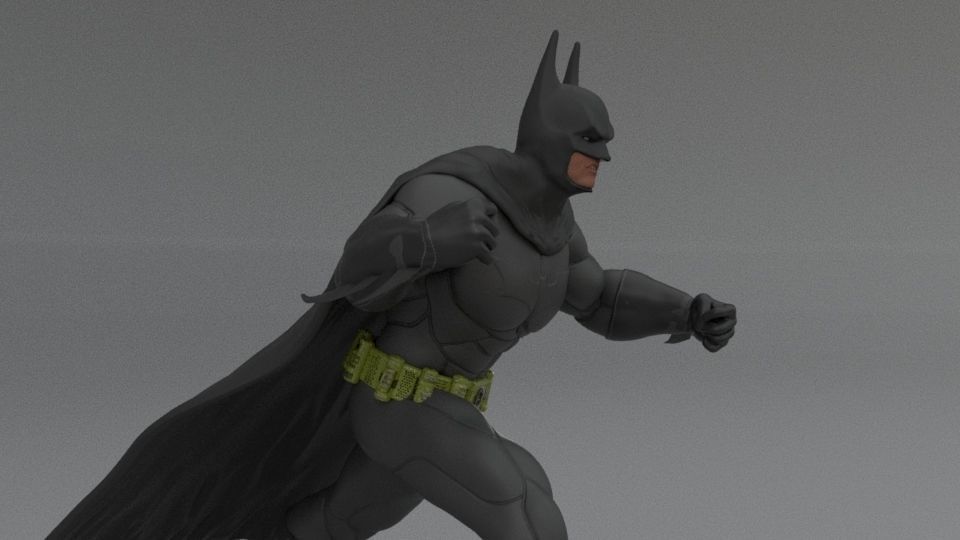 The Dark Knight Batman Concept 3D Model 3D model rigged | CGTrader