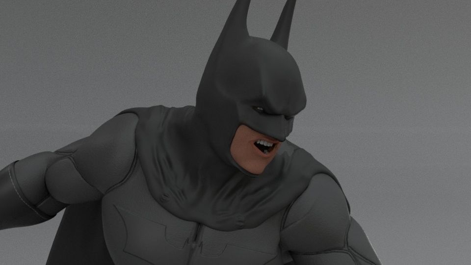 The Dark Knight Batman Concept 3D Model 3D model rigged | CGTrader