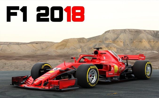 F1 Ferrari SF71H 2018 3D model | CGTrader
