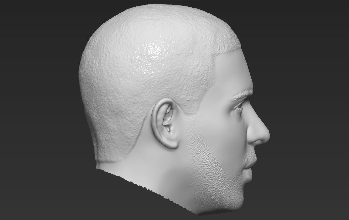 Drake nba head 3D model | CGTrader