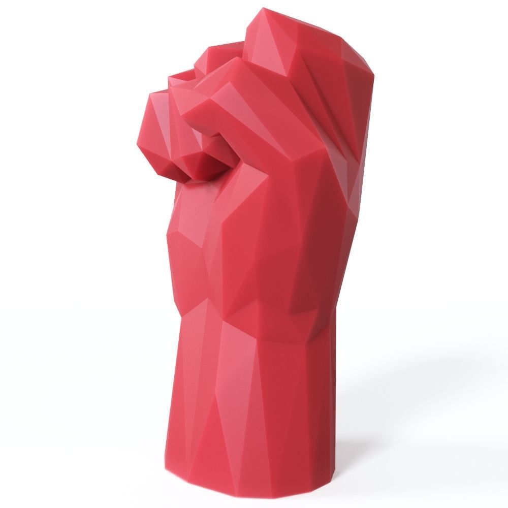 3D model Hand Fist Low Poly VR / AR / low-poly | CGTrader
