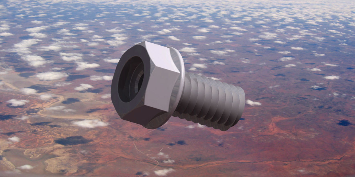 Vent bolt free 3D model | CGTrader