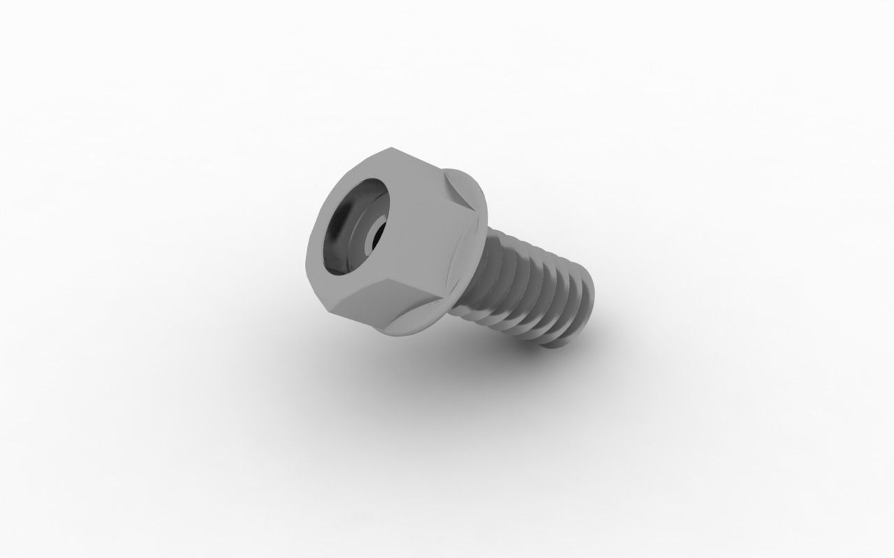 Vent bolt free 3D model | CGTrader