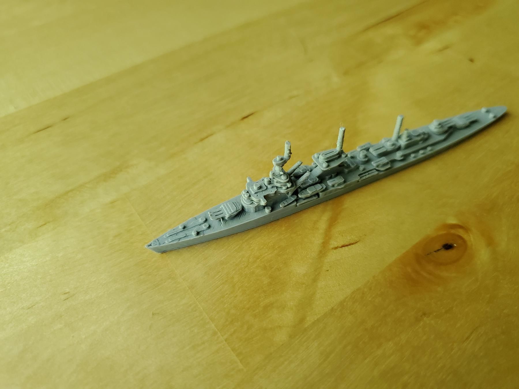German Leipzig Class Cruiser Warship 3D model 3D printable | CGTrader
