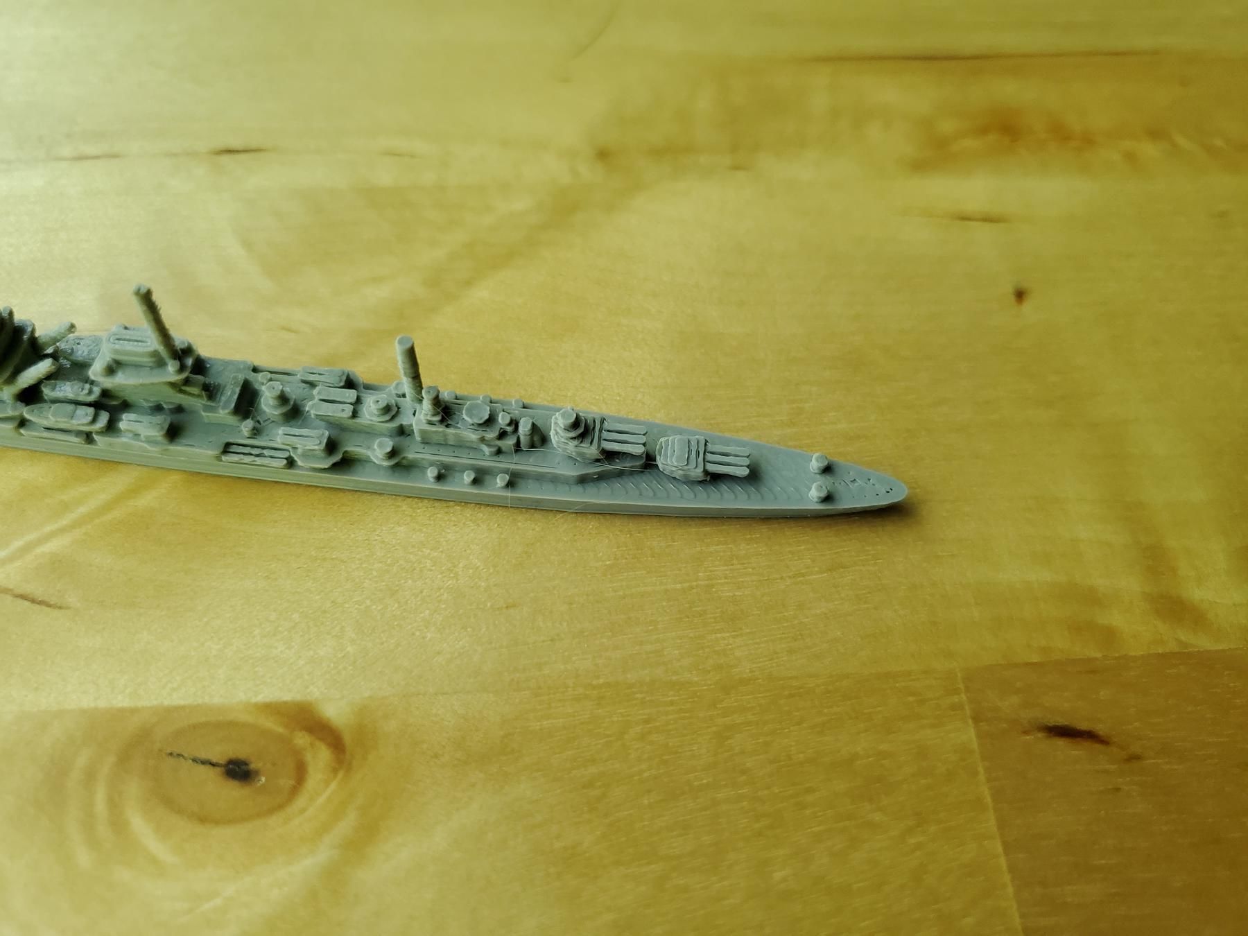 German Leipzig Class Cruiser Warship 3D model 3D printable | CGTrader