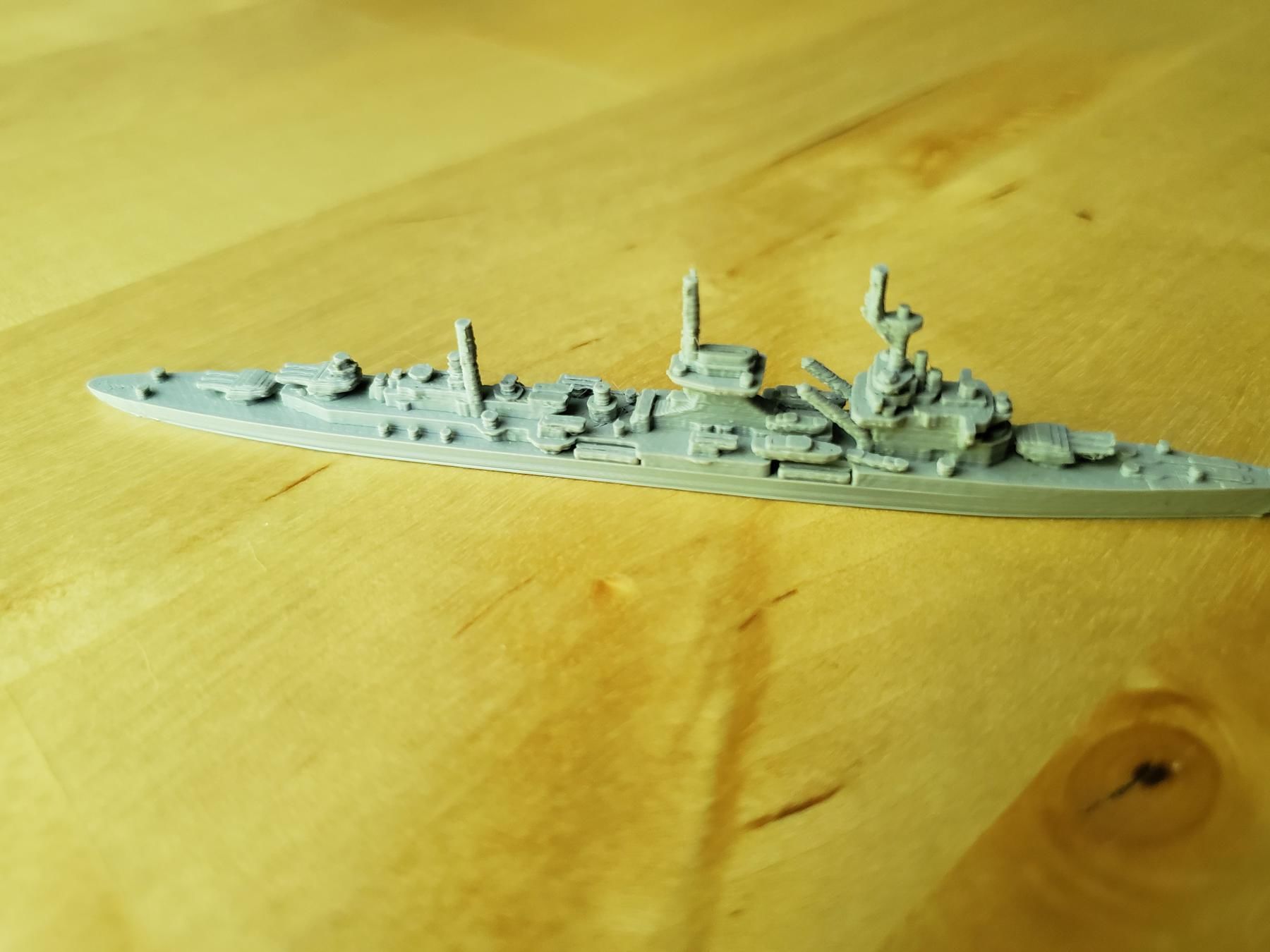 German Leipzig Class Cruiser Warship 3D model 3D printable | CGTrader