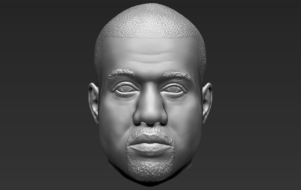 Kanye West 3D model | CGTrader