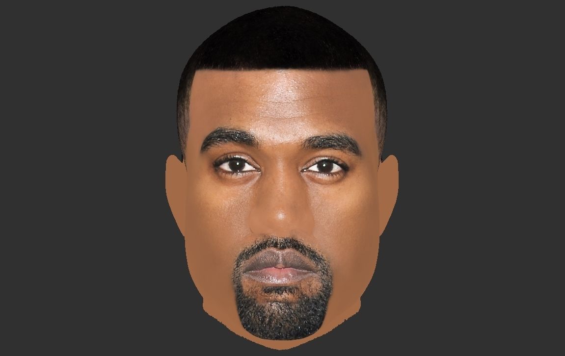 Kanye West 3D model | CGTrader