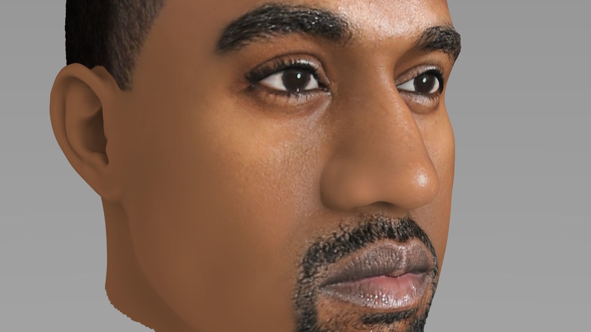 Kanye West 3D model | CGTrader