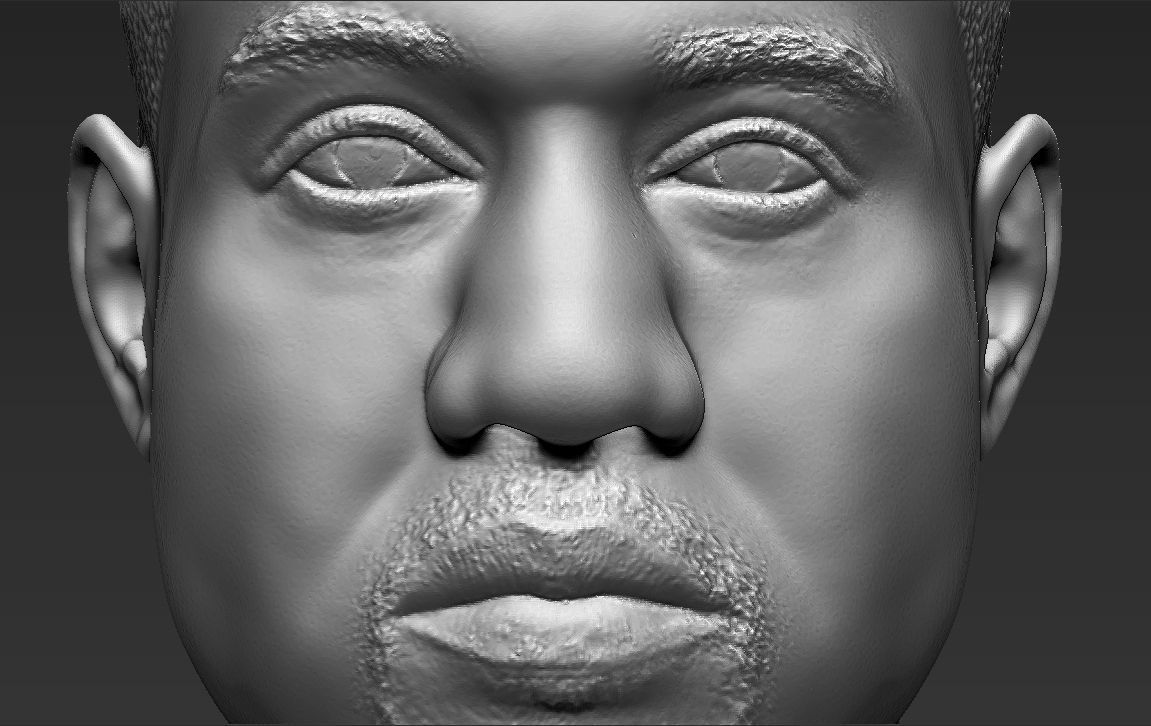 Kanye West 3D model | CGTrader