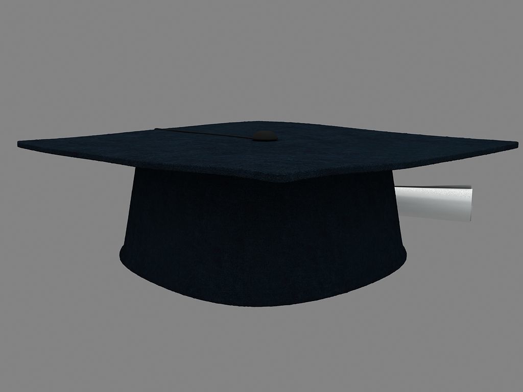Graduation Cap 3D model | CGTrader