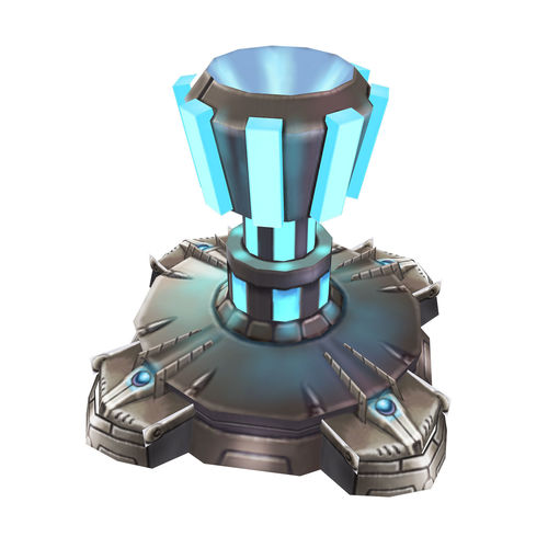 Rotating turret - electric shock type 01 3D model | CGTrader