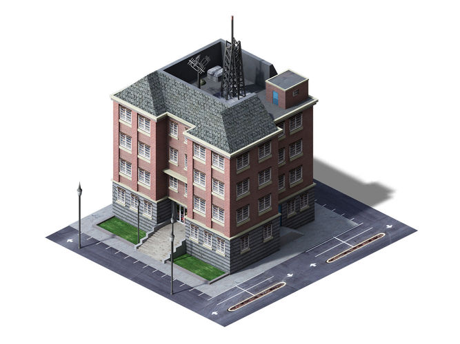 Heterogeneous - Building 06 3D model | CGTrader