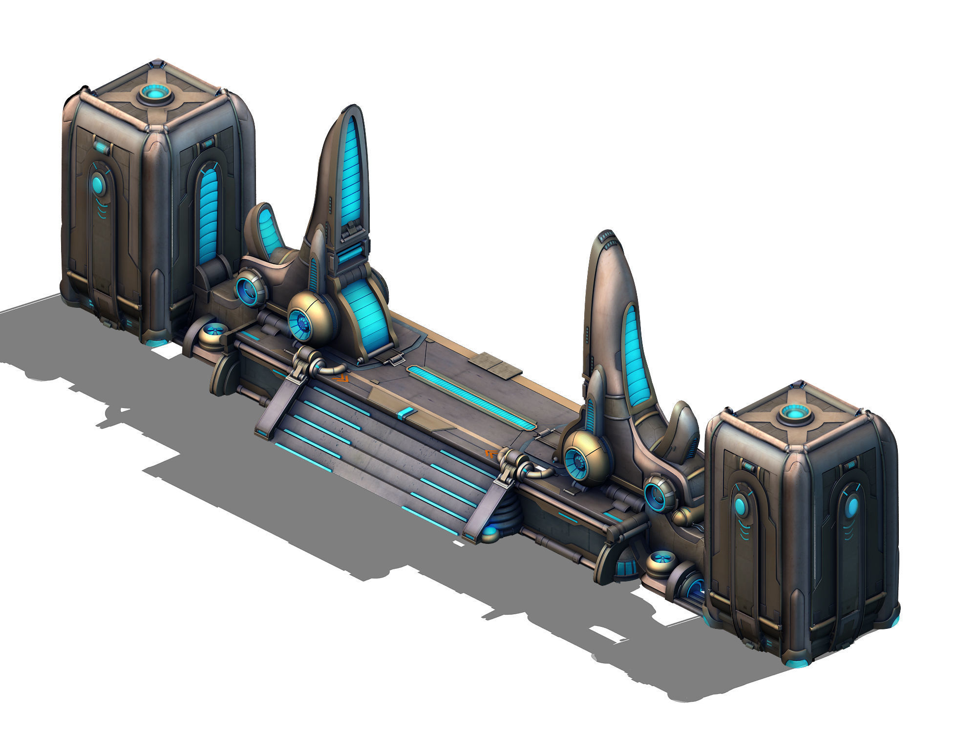 Different dimension - architecture - city gate 3D model | CGTrader