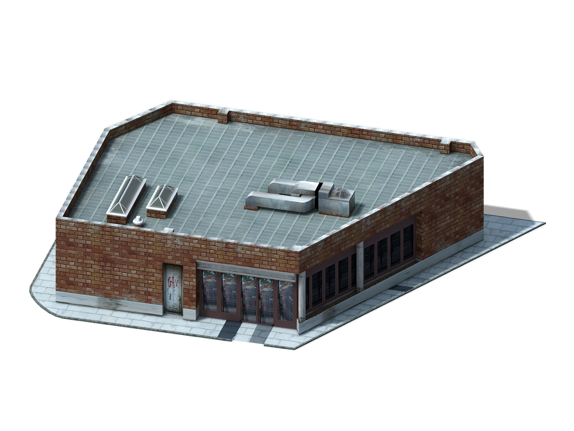 Heterogeneous - Architecture - Building 01 3D model | CGTrader