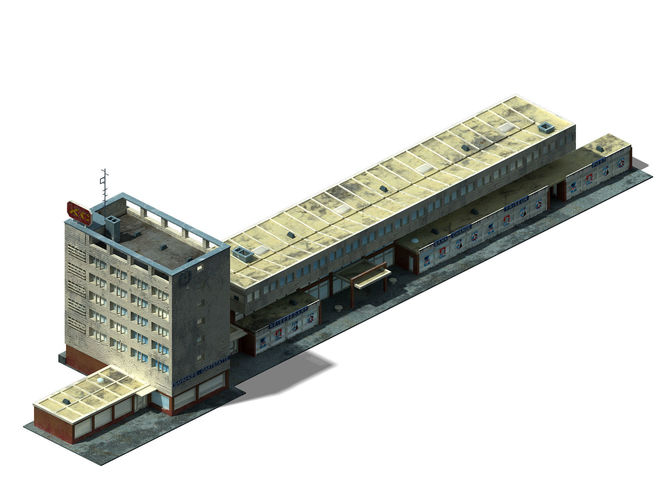 Heterogeneous - Architecture - Building 06 3D model | CGTrader