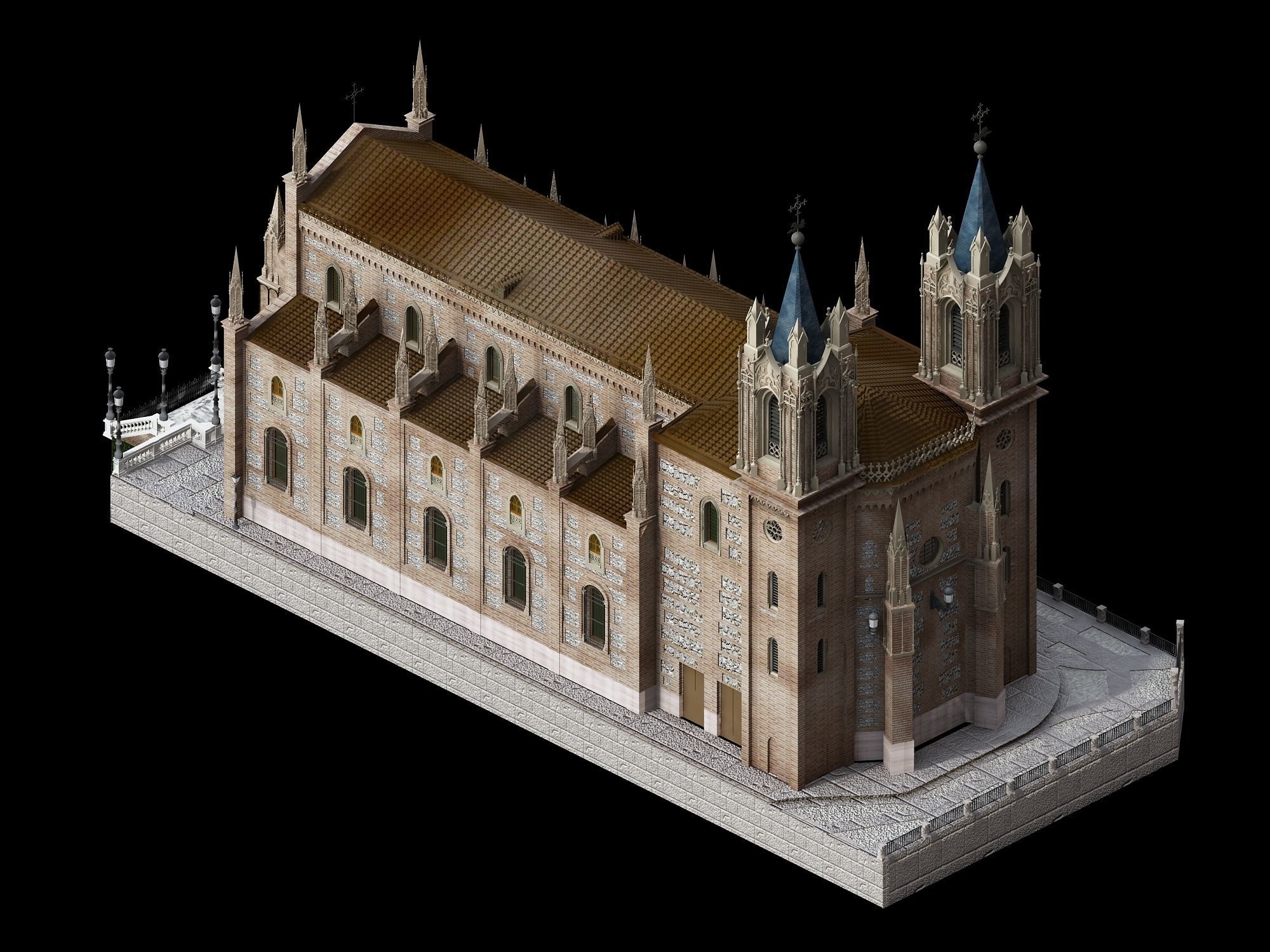 Heterogeneous - Building - Building 15 3D model | CGTrader