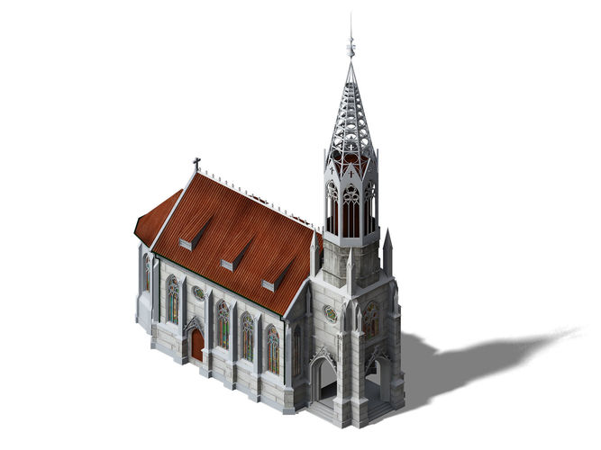 Heterogeneous - Building - Building 18 3D model | CGTrader