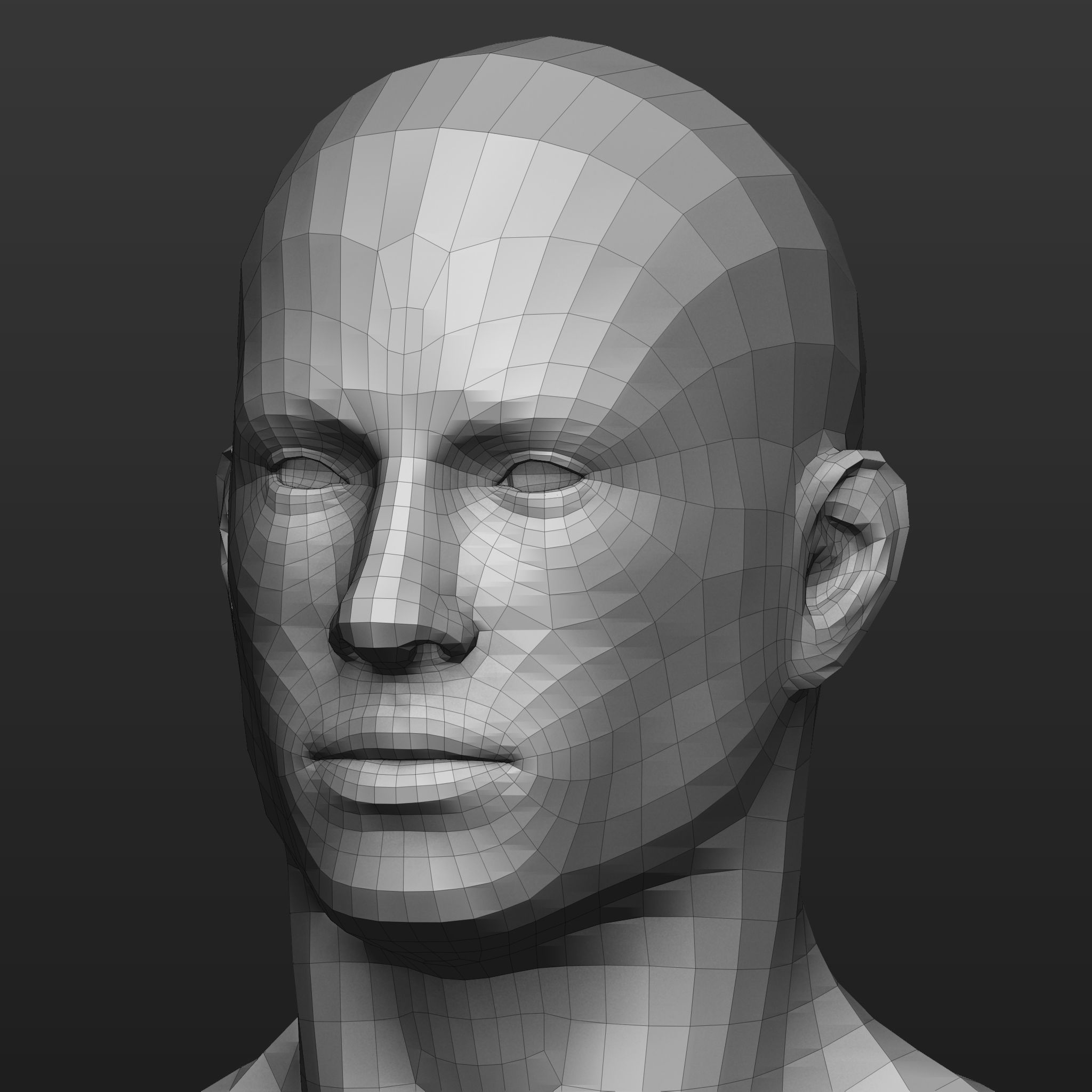 Hi res Male body model 3D model | CGTrader