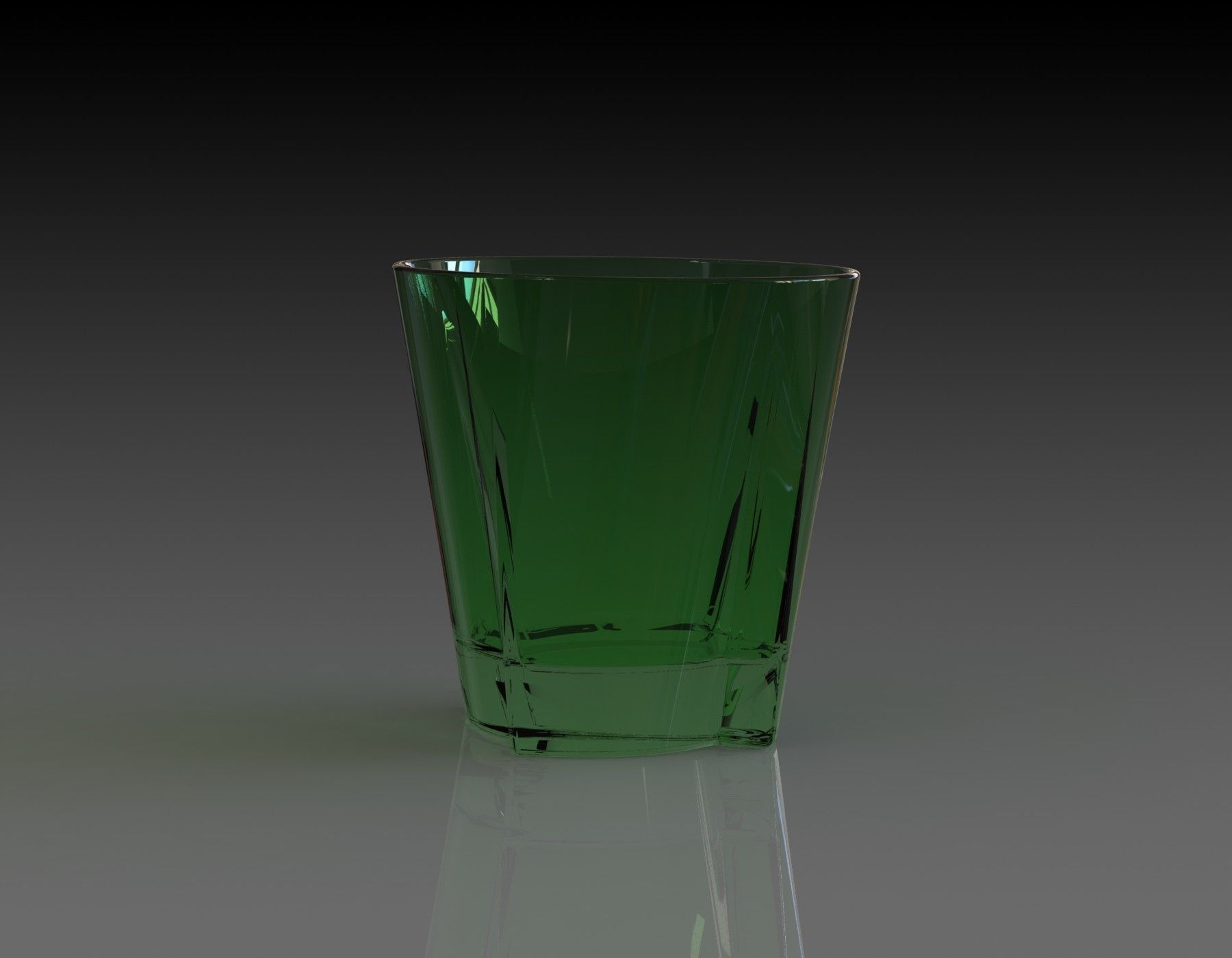 Glass free 3D model | CGTrader