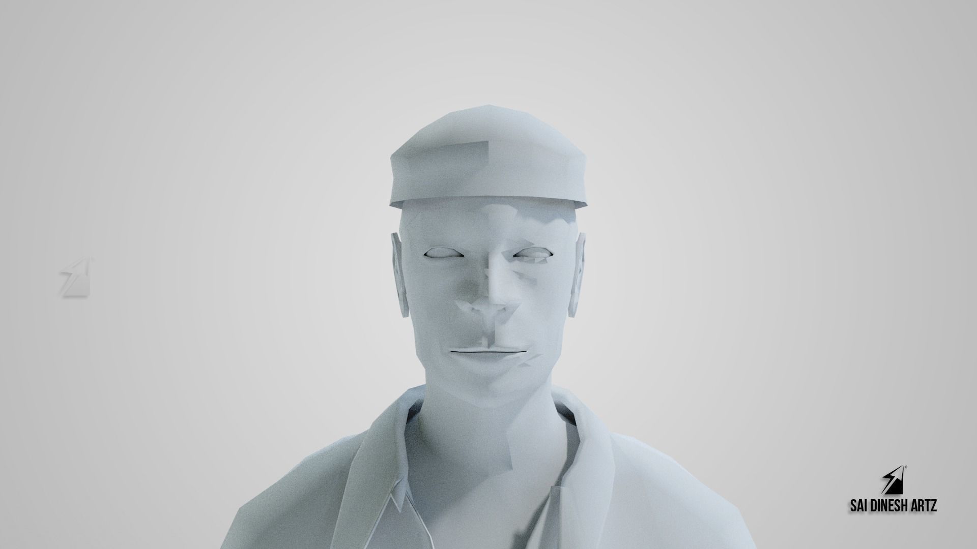 3D model Lowpoly Male Base Mesh VR / AR / low-poly | CGTrader