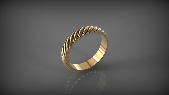 Rope Ring. Rhinoceros.