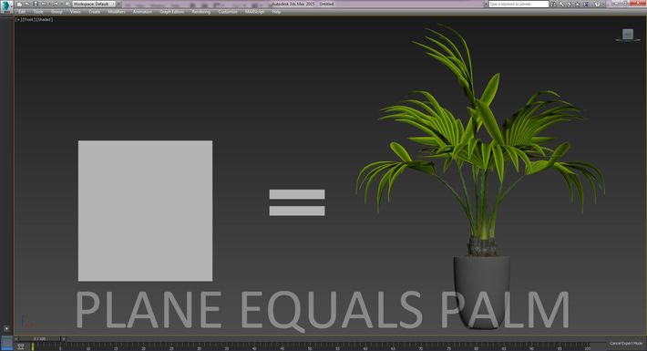 PALM PLANT MODELING