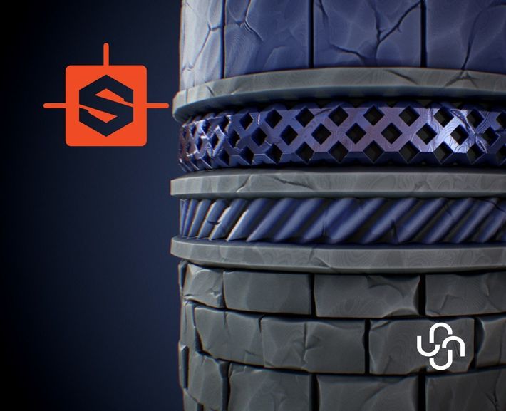 Stylized Trim Textures | Substance Designer Tutorial