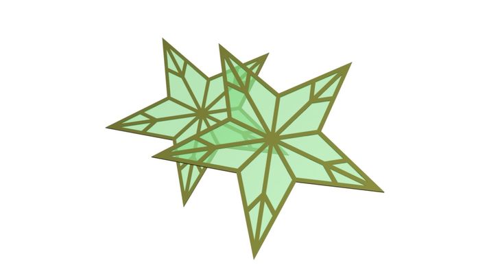 How to create Star Wall Decor with Shape Tool?