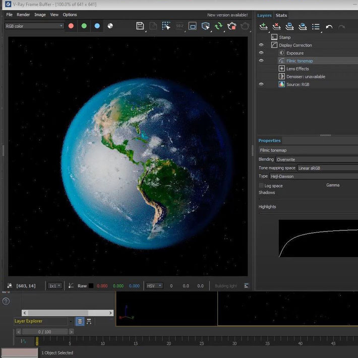 How to Render Realistic Earth in VRay