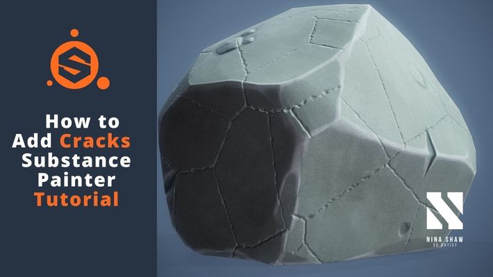 How to add Cracks in Substance Painter