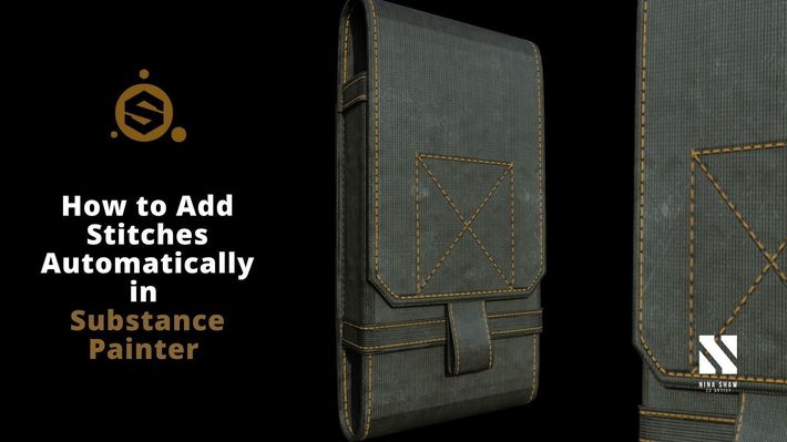How to Automatically Add Stitches in Substance Painter - Auto Stitcher Tool