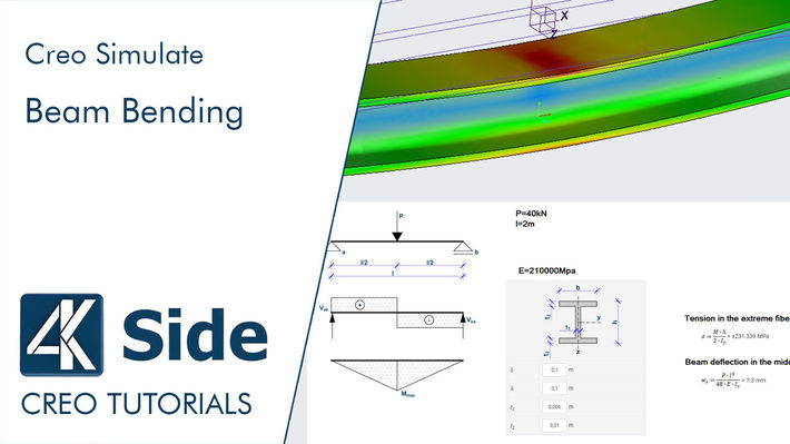 Beam Bending with Creo Simulate - Definition of Surface region