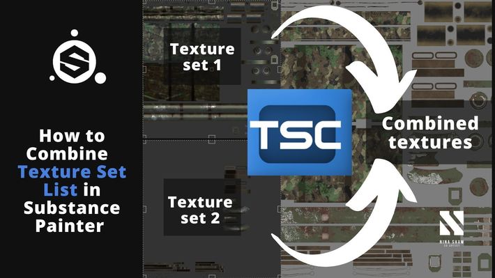 How to Combine/Merge Texture Sets in Substance Painter