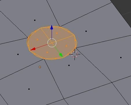 Creating perfect circular cutout from a mesh in blender