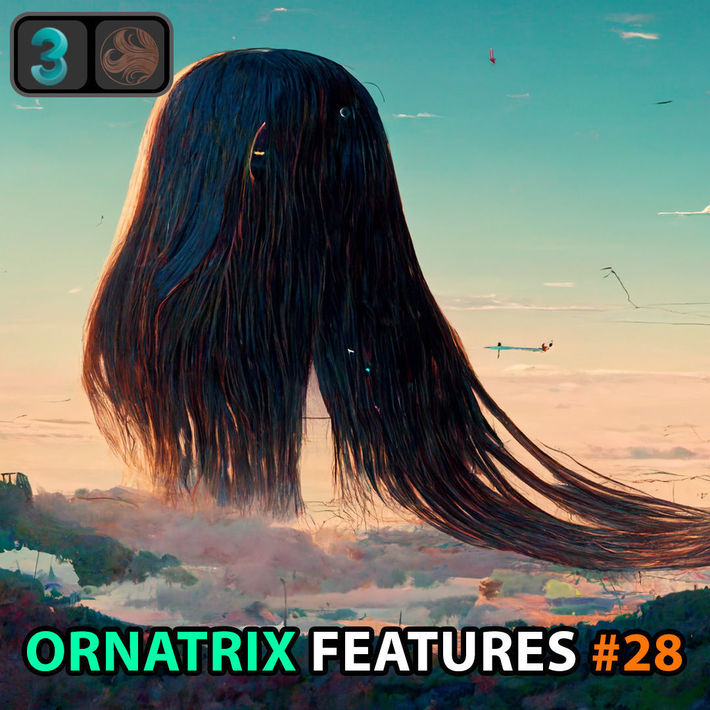 Ornatrix Features #28 - Branching Demo in 3ds Max.