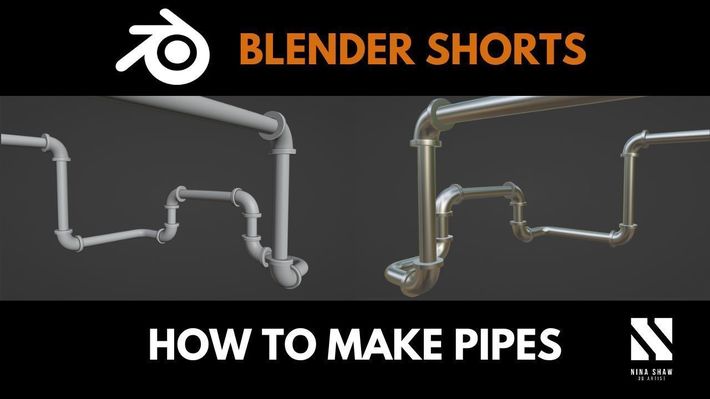 Blender Short | How to Make Pipes